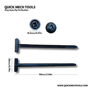 Grip Auto Zip Tie Buckles – QMT
