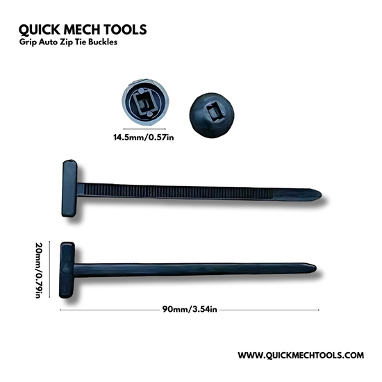 Grip Auto Zip Tie Buckles – QMT