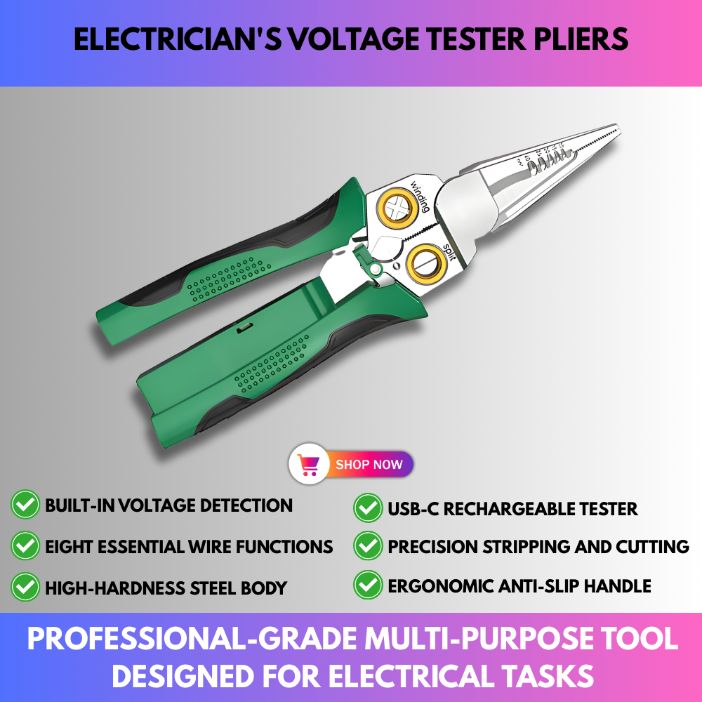 Electrician's Voltage Tester Pliers – QMT
