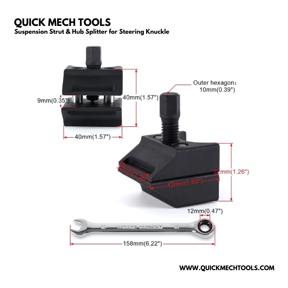 Universal Suspension Strut & Hub Spreader Tool – QMT