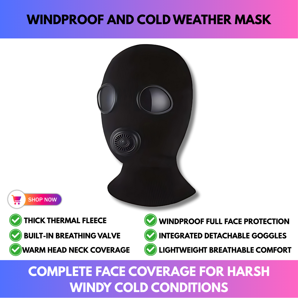 Windproof And Cold Weather Mask – QMT