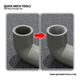 PVC Pipe Threader Kit – QMT