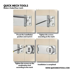 Modern Coded Door Latch – QMT