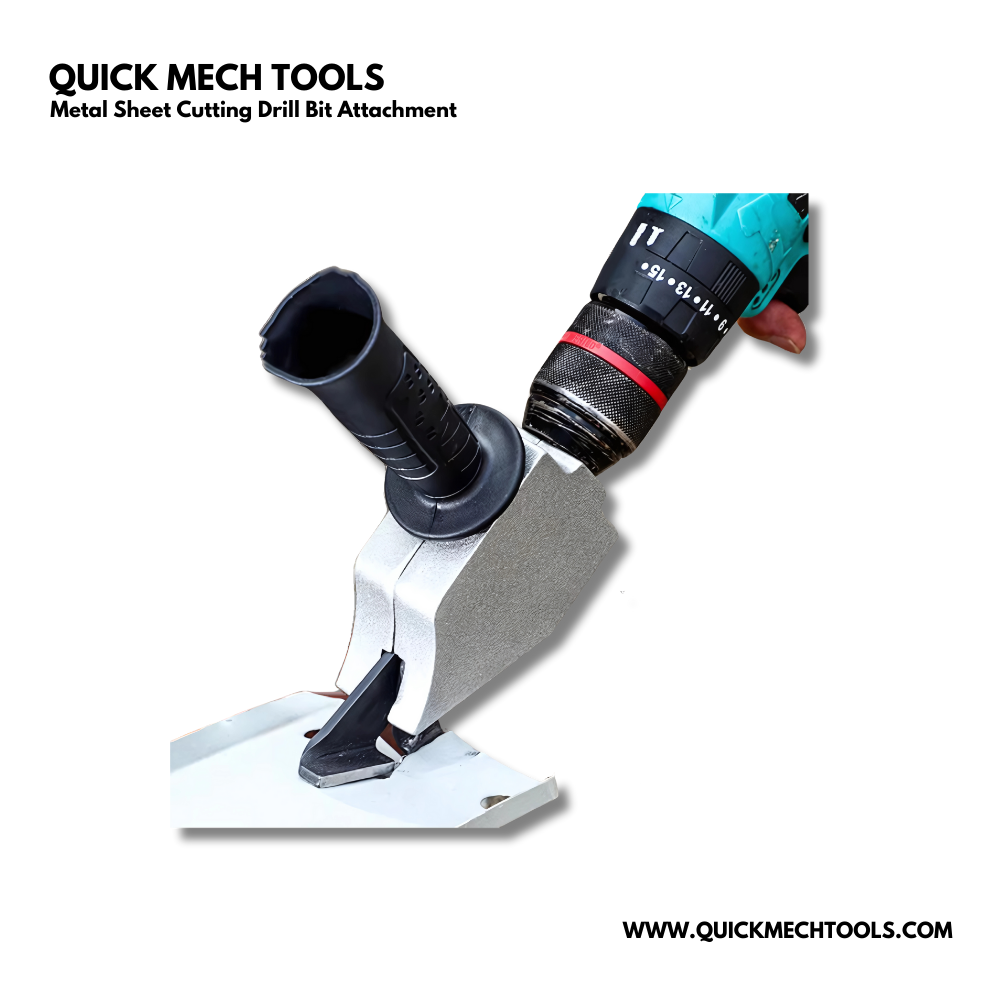 Metal Sheet Cutting Drill Bit Attachment – QMT