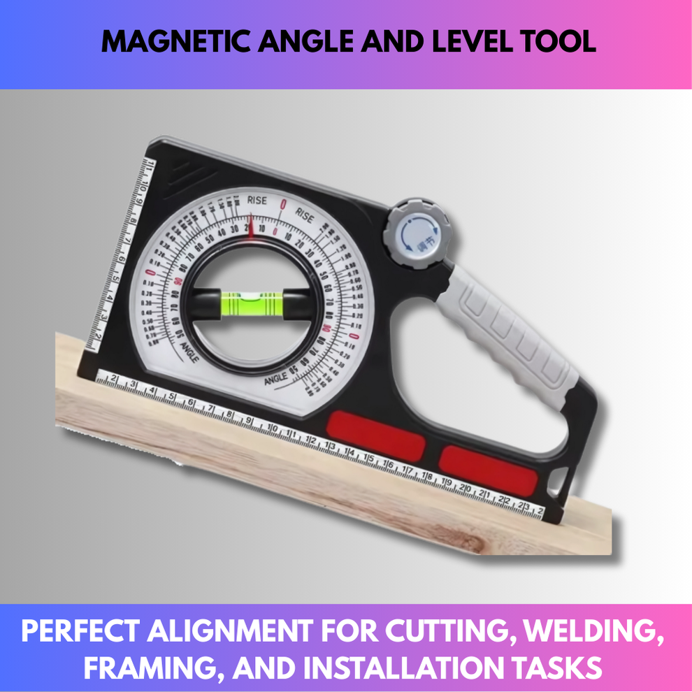 Magnetic Angle and Level Tool – QMT