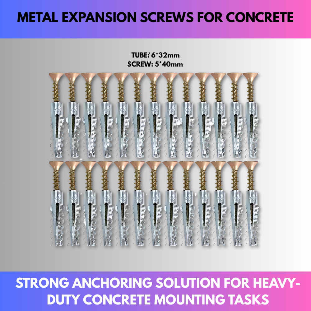 Metal Expansion Screws For Concrete – QMT