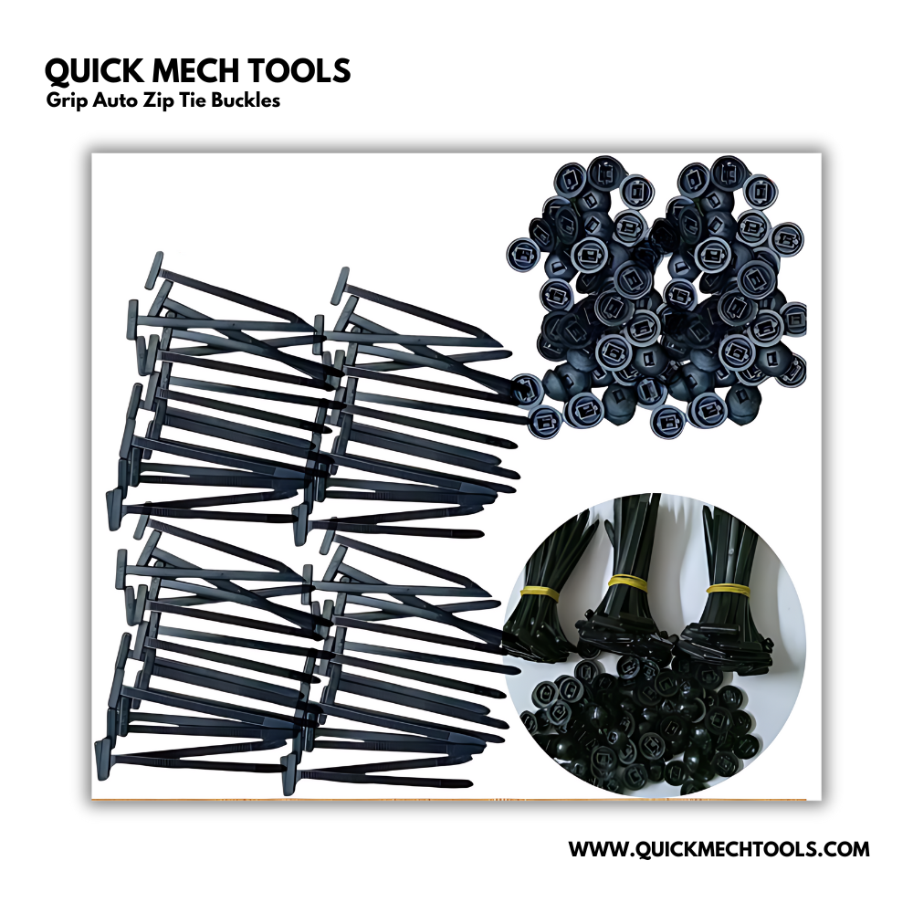 Grip Auto Zip Tie Buckles – QMT