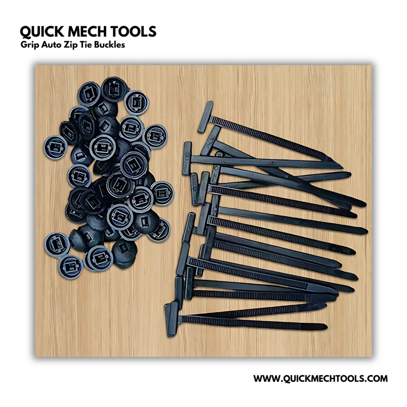 Grip Auto Zip Tie Buckles – QMT
