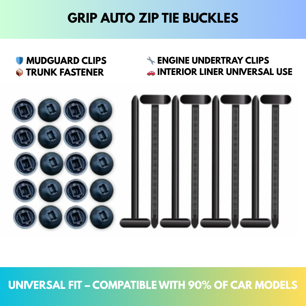 Grip Auto Zip Tie Buckles – QMT